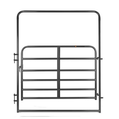 CountyLine 16 ft. x 62 in. 6-Bar Corral Panel, 1-3/4 in. Tube, Blue at ...