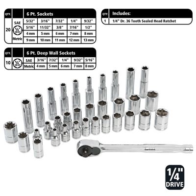 GreatNeck Multi-Drive Mechanic's Tool Set, 82 pcs. at Tractor Supply Co.