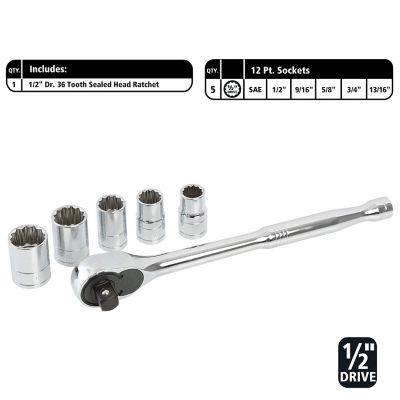 GreatNeck Multi-Drive Mechanic's Tool Set, 82 pcs. at Tractor Supply Co.