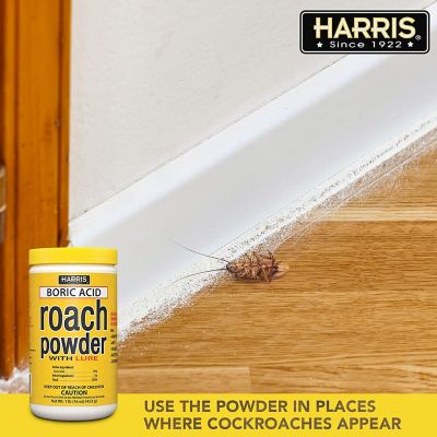 Harris 16 oz. Boric Acid Roach Killer Powder with Lure at Tractor ...
