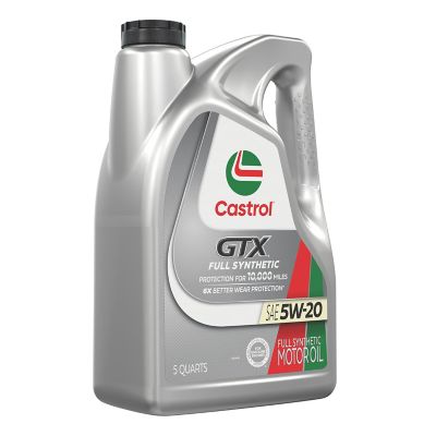 Castrol 5 qt. 5W-20 GTX Full Synthetic Oil at Tractor Supply Co.