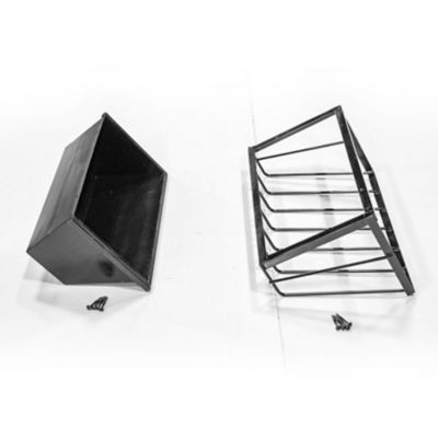 SHEDorize 30 lb. Steel Feed Trough and Hay Rack at Tractor Supply Co.