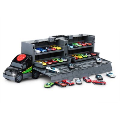 Kid Galaxy Deluxe Die-Cast Car Hauler with 10 Cars at Tractor Supply Co.