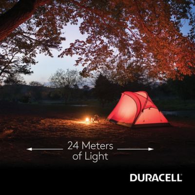 Duracell 1,500-Lumen Dual Power Solar Rechargeable Lantern with 4D ...