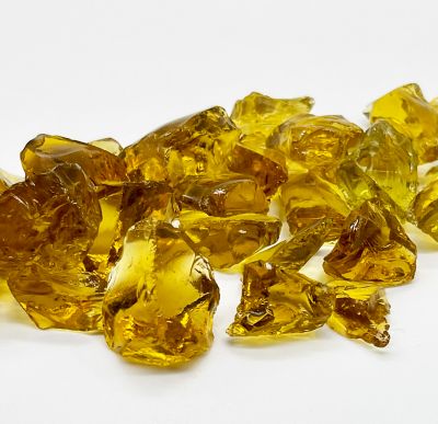 Element Fireglass Large Crystal Amber Fire Glass 10 lb., 18879 at ...