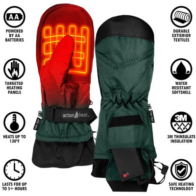 ActionHeat AA Battery Heated Mittens at Tractor Supply Co.