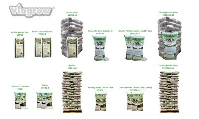 Viagrow 26 lb. 4 cu. ft. Coarse and Chunky Perlite 119 qt., 2-Pack ...