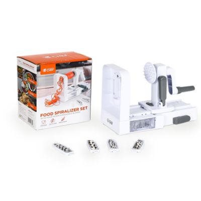 Commercial CHEF Vegetable Spiralizer Zucchini Zoodle Noodles Maker Set ...