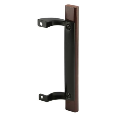 Prime-Line Sliding Glass Door Pull Handle, Wood, C 1190 at Tractor ...