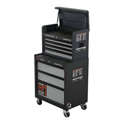 SHOPMAX 27 in. 7-Drawer Tool Chest and Rolling Cabinet Combo at Tractor ...