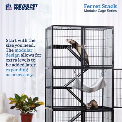 Prevue Pet Products Stacking Ferret Cage, 72 in. x 20 in. at Tractor ...
