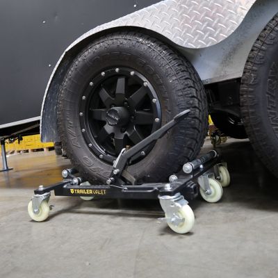 Trailer Valet 2000 lb. Capacity Heavy Duty Tire Dolly for RV & Large ...