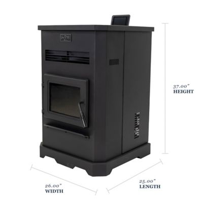 Grand Teton Collection Teewinot Pellet Stove, 2,000 to 3,000 sq. ft. at Tractor Supply Co.