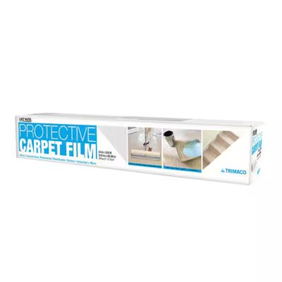 Trimaco 24 in. x 200 ft. 2Mil Protective Carpet Film Reverse-Wound ...