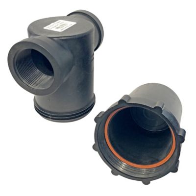 Hypro 1-1/2 in. Polypropylene Line Strainer with 50 Mesh Stainless ...