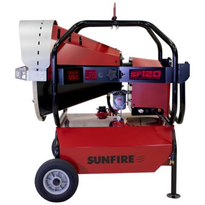 SunFire Dual Fuel 120 Radiant Heater, 2,800 sq. ft., 120,000 BTU at ...