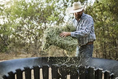 Tarter 2 Square Bale Poly Equine Hay Basket at Tractor Supply Co.