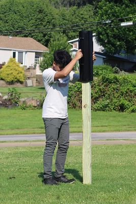 Ashman 6.5 in. Heavy-Duty Fence Post Driver, Rammer for Installing ...