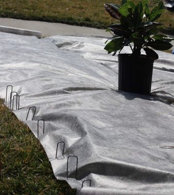 Ashman 6 in. 11-Gauge Galvanized Sod Staples Landscape Staples, Garden ...