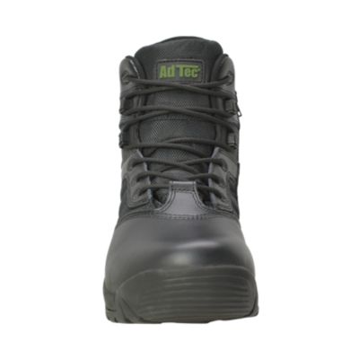 AdTec Men's 6 in. Full Grain Polishable Leather Side Zipper Tactical ...