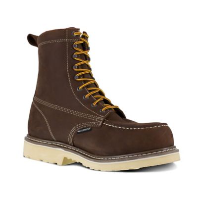 Iron Age Men's Solidifier Waterproof Work Boot, 8 in., 7 M,Brown at ...