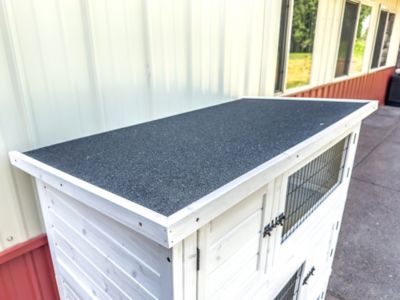 Zylina 3-Story Indoor/Outdoor Modern High Rise Rabbit Hutch, 53 in. x ...