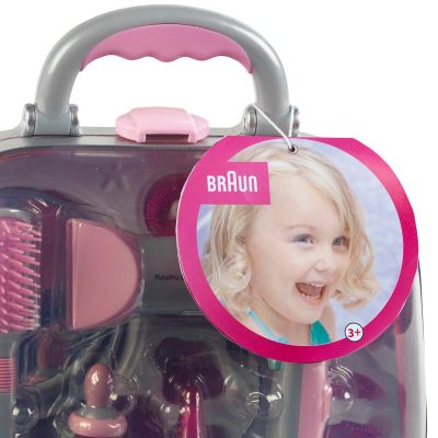 Theo Klein Braun: Mega Hairstyling Case - Toy Beauty Set - Hairdresser ...