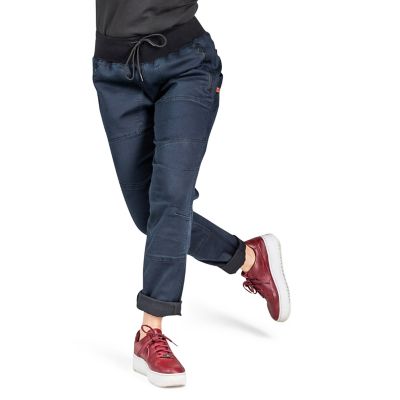 Dovetail Workwear Women's Slim Fit High-Rise Christa DIY Work Pants at ...