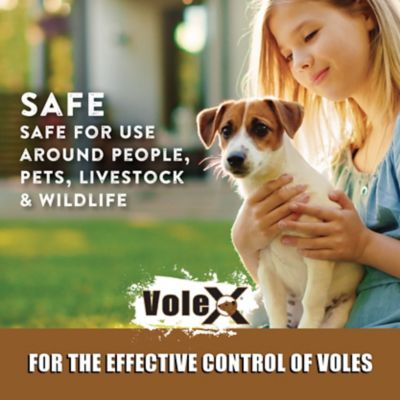 VoleX 8 oz. Non-Toxic Vole Killer Pellets, Effective Against All ...