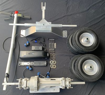 Kahuna Wagons 700 lb. Capacity Electric Pull Wagon Kit, EPWK at Tractor ...