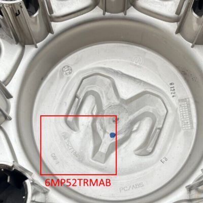 Dodge OEM Chrome Front Center Cap/Hubcap for Dodge Ram 3500 DRW Dual ...