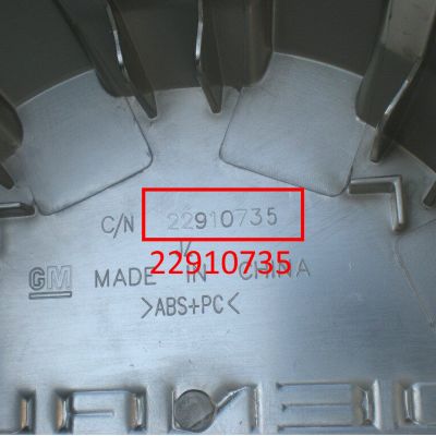 GMC Chrome Center Cap/Hubcap for GMC Sierra Denali 2500, 3500 SRW ...