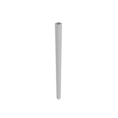 Barrette Outdoor Living 4 in. x 4 in. x 100 in. White Vinyl Post at ...