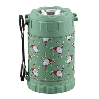 JobSmart 300-Lumen LED Flashlight with Pull-Up Lantern, Santa at ...