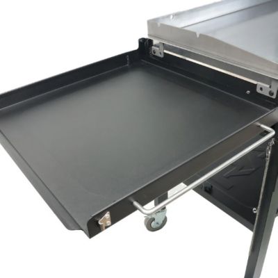 Razor 4 Burner Griddle Grill with Foldable Shelves with Included ...