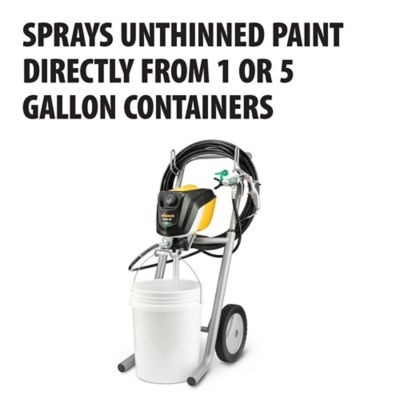 Wagner 5 gal. Control Pro 190 Cart High Efficiency Airless Sprayer at ...