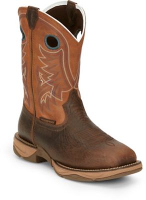 Tony Lama Men's Lopez 11 in. Square Steel Toe Work Boot, 10.5 EE ...