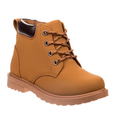 Josmo Lace-Up Construction Boots (Little-Big Kids), 2,Wheat at Tractor ...