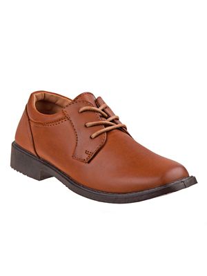 Josmo Lace-Up Leather Dress Shoes for Boys' (Toddler-Little Kids), 12 ...