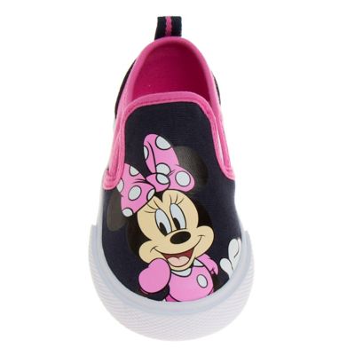 Disney Minnie Mouse Slip-On Canvas Sneakers (Toddler-Little Kids ...