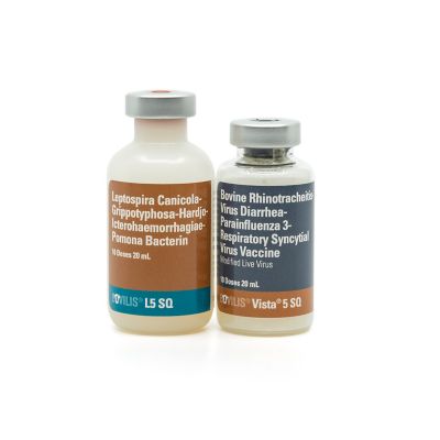 Merck Animal Health Bovolis Vista 5L5 SQ CFP Vaccine for Cattle, 10 ...