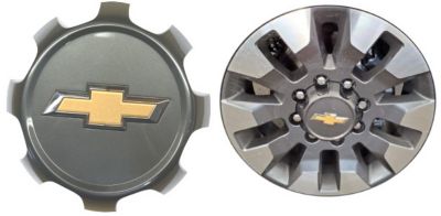 Chevrolet 7 in. Diameter OEM Grey Center Cap/Hubcap for Chevrolet ...
