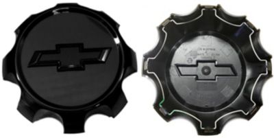 Chevrolet 7 in. Diameter OEM Black Center Cap/Hubcap for Chevrolet ...