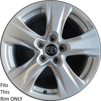 CCI Set of 4, Toyota Rav4 2019-2024 Black Hubcaps / Wheel Covers for 17 ...