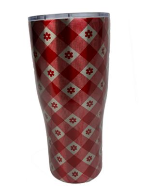 HaynesBesco Group 30 oz. Summer SS Tumbler - Gingham at Tractor Supply Co