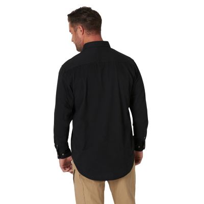 Wrangler Men's Riggs Workwear Twill Long-Sleeve Work Shirt at Tractor ...