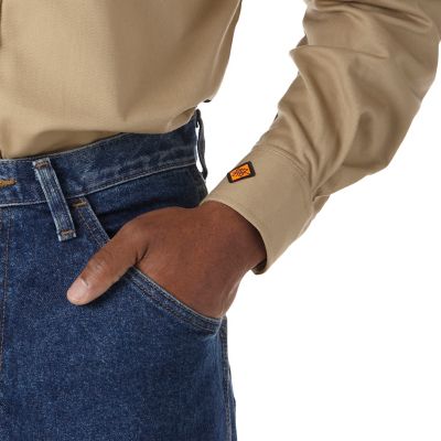 Wrangler Men's FR Flame-Resistant Riggs Workwear Work Shirt at Tractor ...
