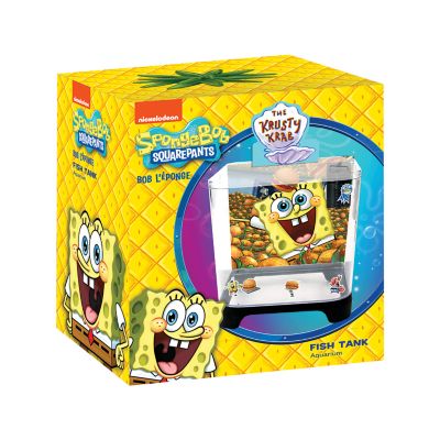 Penn-Plax Officially Licensed SpongeBob SquarePants Starter Aquarium ...