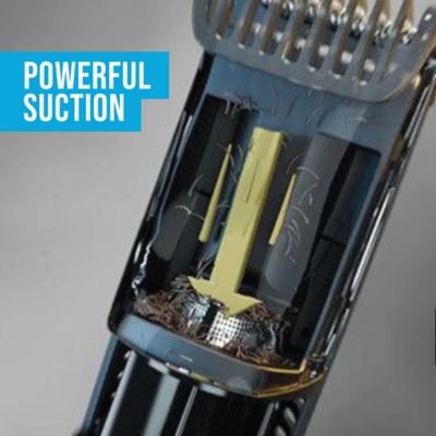 Bell & Howell VacuTrim Rechargeable Shaver Trimmer with Built-In Vacuum ...