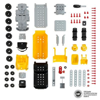Caterpillar Screw Truck 4-in-1 Set - Theo Klein 23 pc. Assembly ...